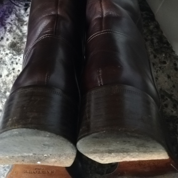 Sartore | Shoes | Sartore Womens Dark Brown Leather Riding Boots | Poshmark